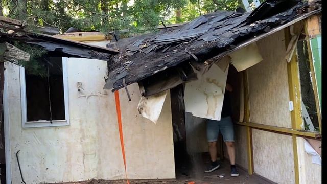 Заброшка из фильмов ужасов