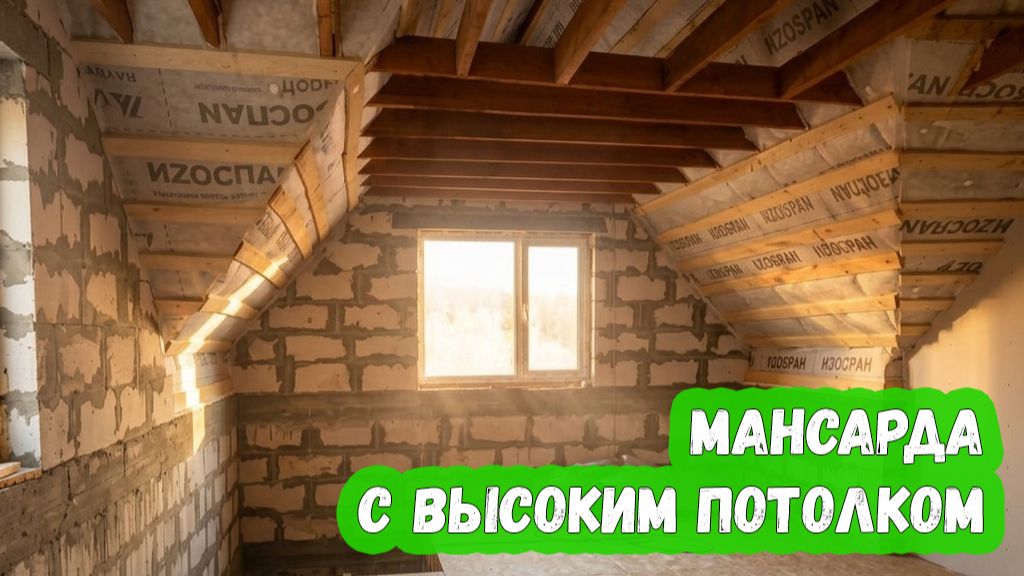 Утепление Мансарды