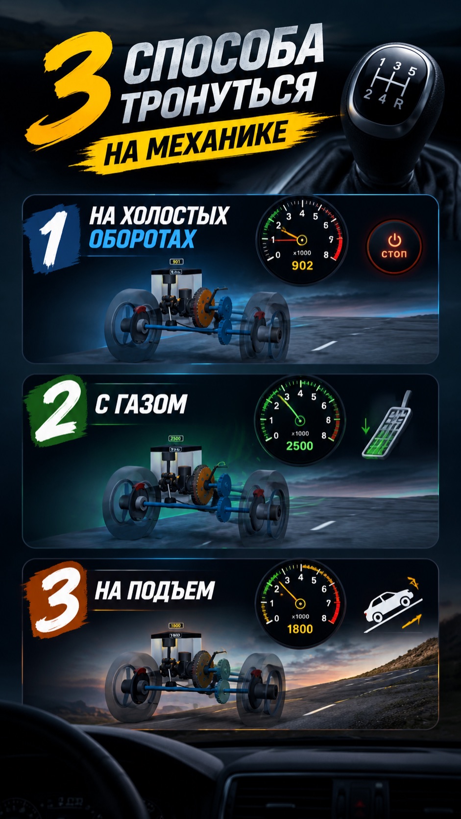 Советы вождения от Автоинструктора.