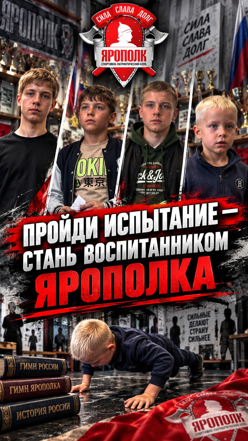 Поступление в клуб ЯРОПОЛК