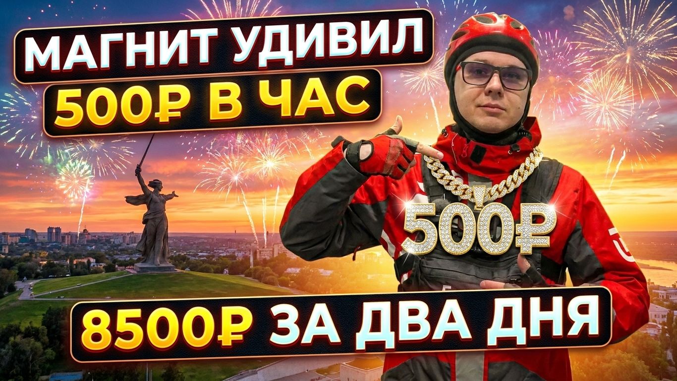 ЖИЗНЬ КУРЬЕРА г.ВОЛГОГРАД
