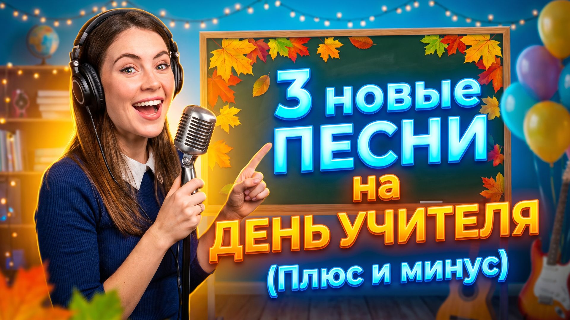 День учителя: песни, сценарии, минусовки