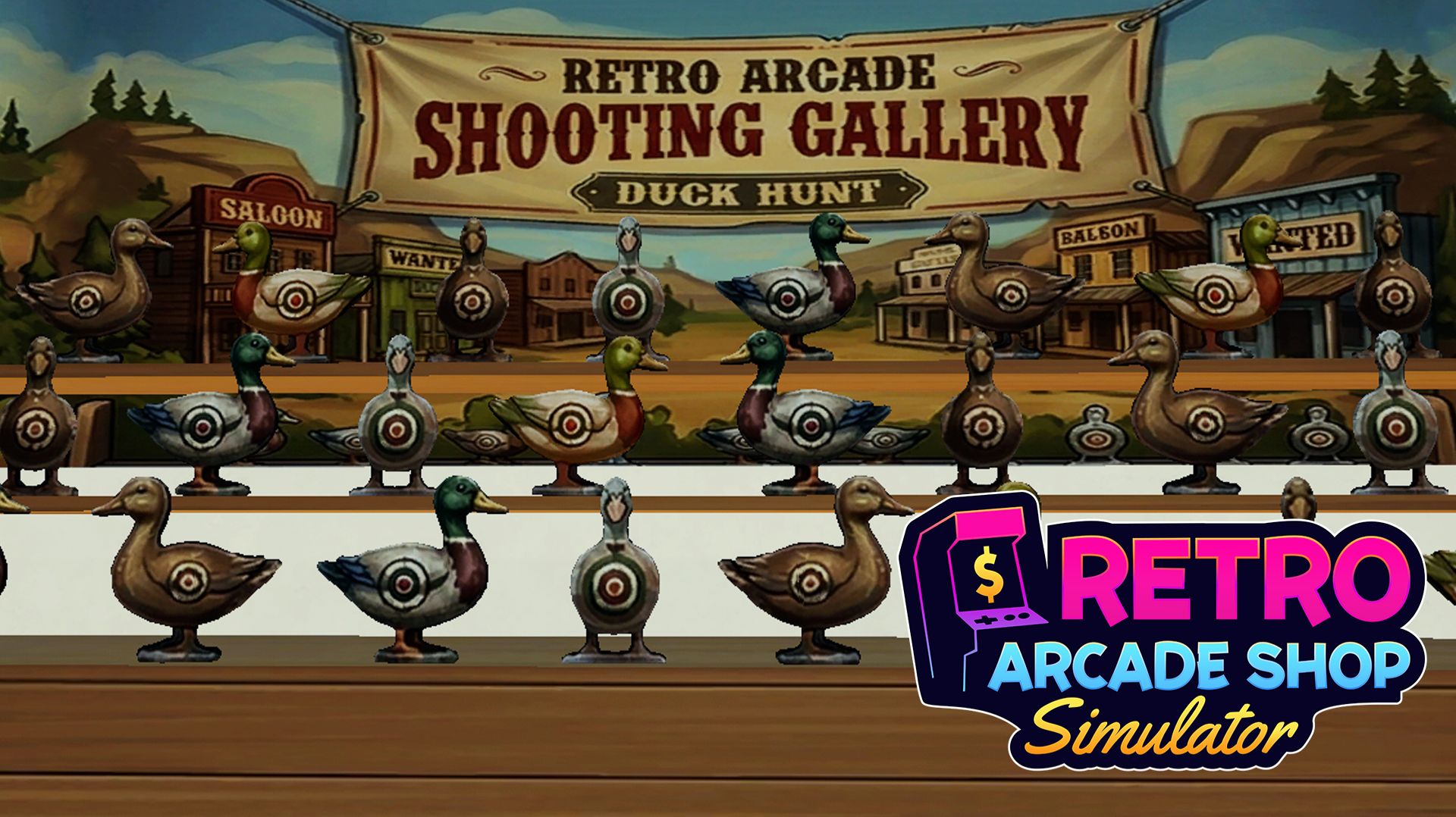 Retro Arcade Shop Simulator