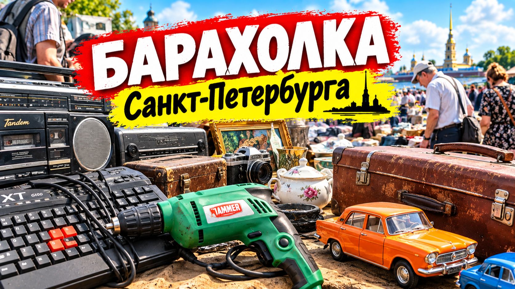 Походы на барахолку Санкт-Петербурга