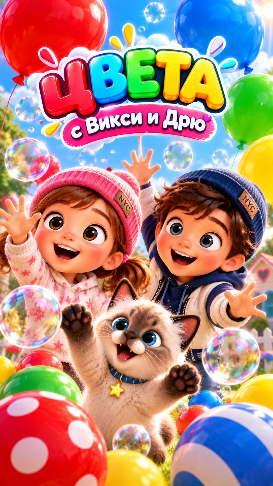 Викси и Дрю учат английский