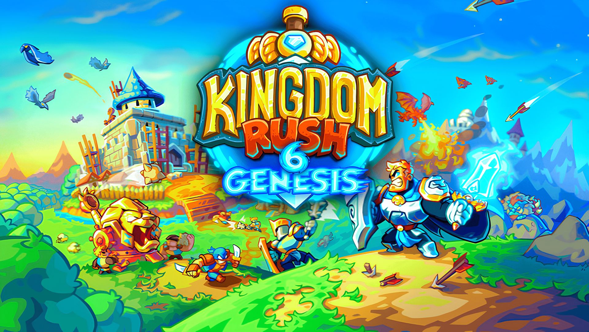 САМОЕ УМНОЕ ПРОХОЖДЕНИЕ KINGDOM RUSH 6: GENESIS