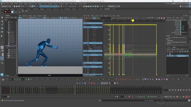Animating Stylized Attacks in Maya