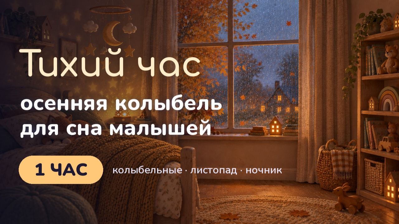 Колыбельные для сна малышей — 1 час