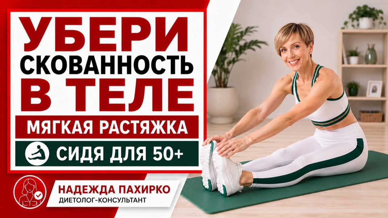 ЗАРЯДКА ДЛЯ ЖЕНЩИН 50+
