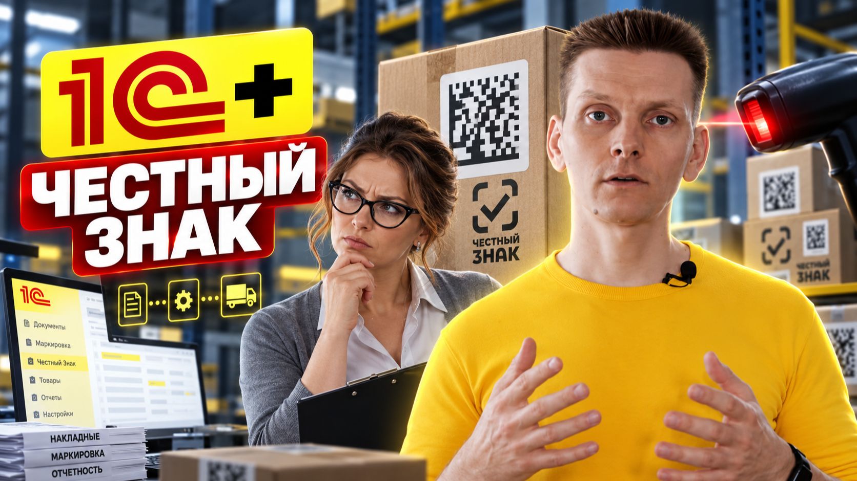 Маркировка Честный Знак и 1С
