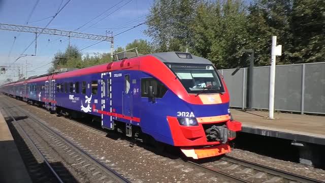 Электропоезд серии ЭП2Д/ДМ ЦППК/РЭКС-экспресс.