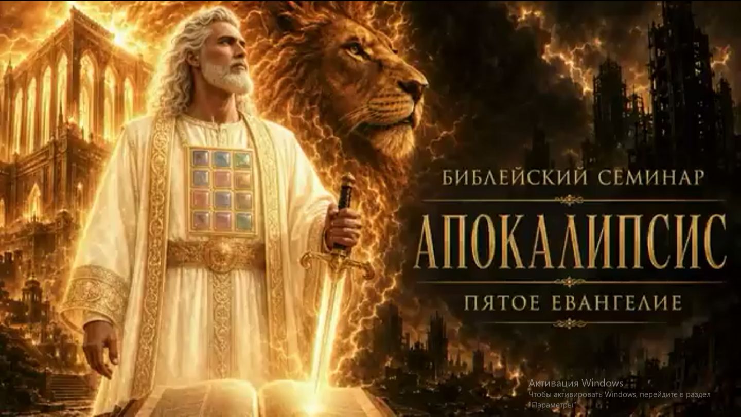 Библейский Семинар. Апокалипсис - Вадим Гриц