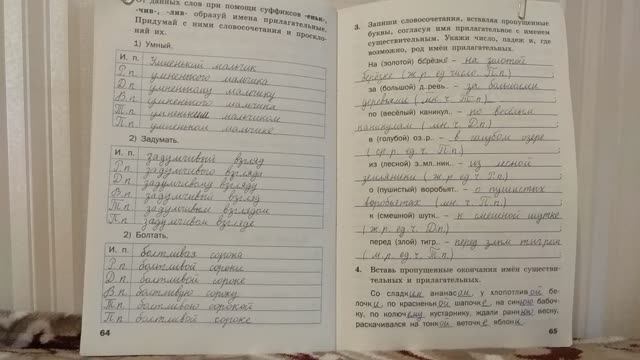 Тренажер по русскому языку 3 класс , Шклярова. Ответы.