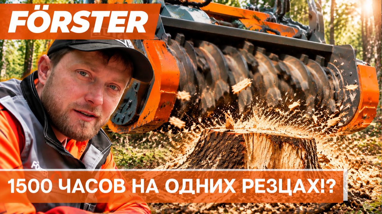 Фронтальные мульчеры Forster