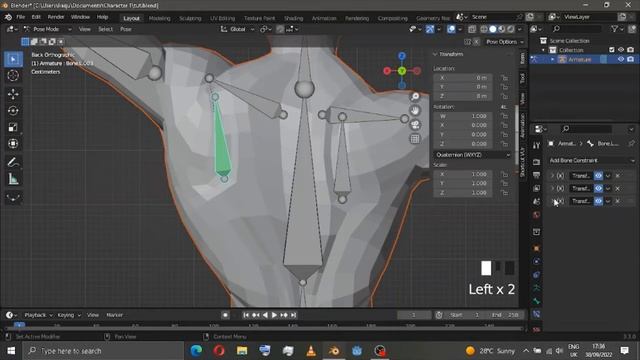 Риг в Blender