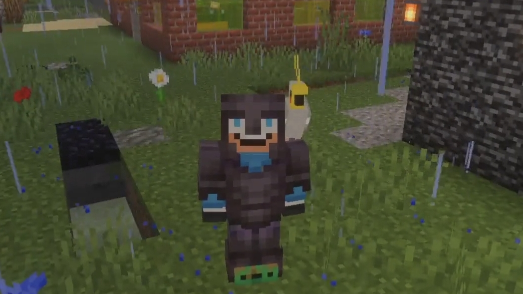 Minecraft с комментариями , Элвис превратился в оборотня,какой 😮 кошмар,а хотел просто отдохнуть