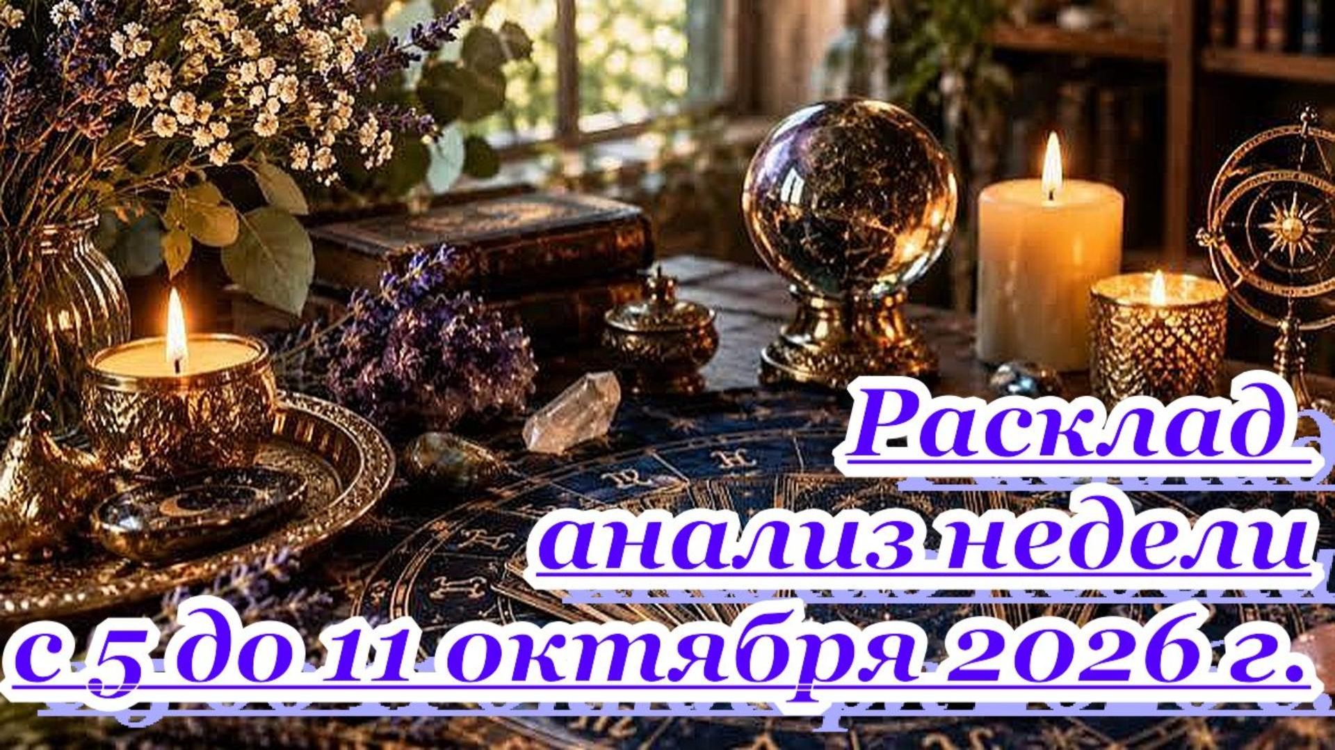 Анализ недели