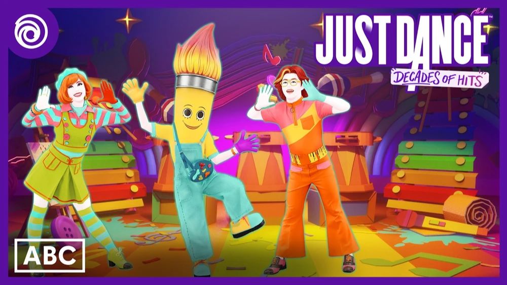 Just Dance: ICONIC MAPS без интерфейса.