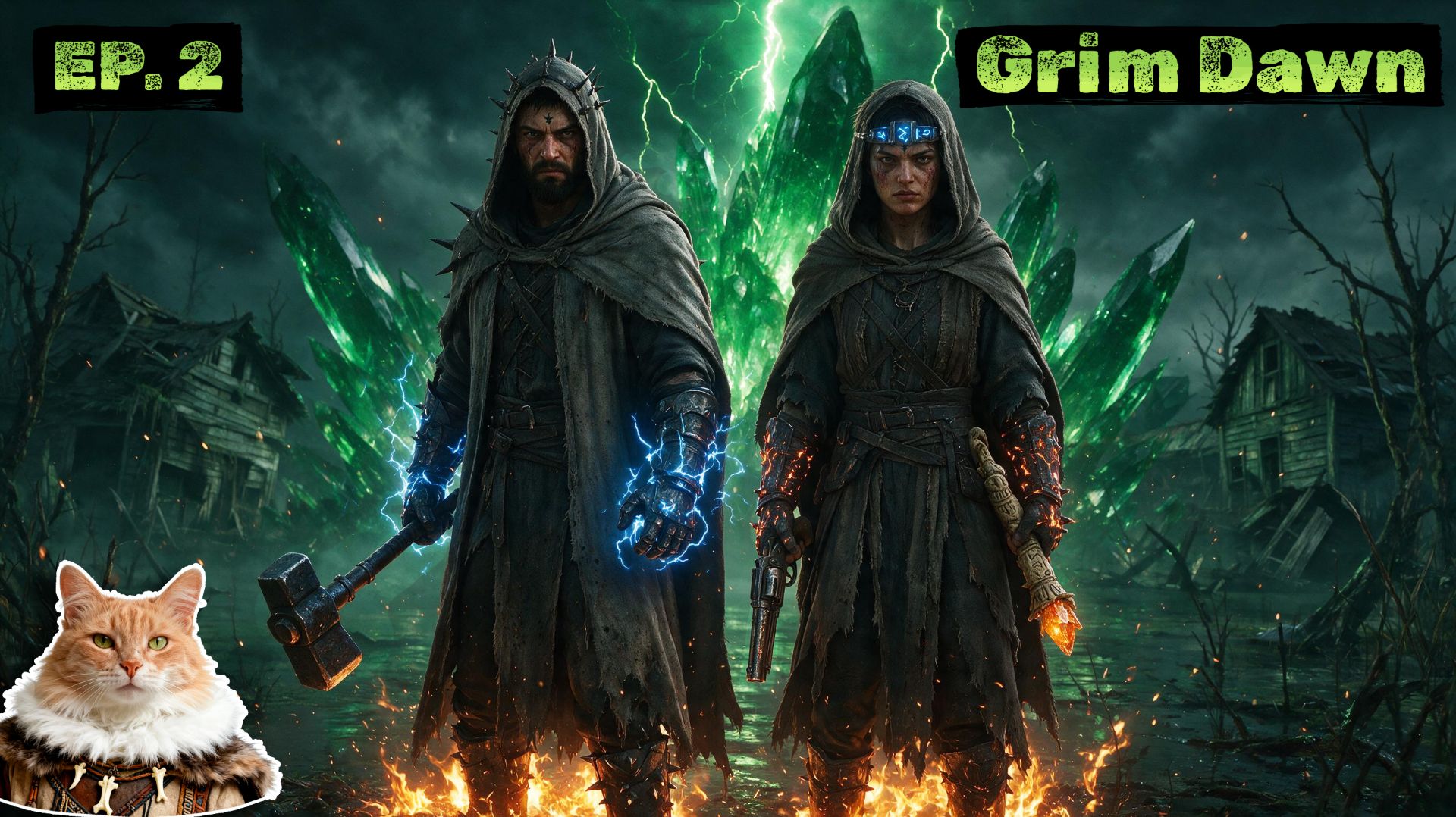 Grim Dawn | 💚🐦‍⬛ | Мрачный рассвет