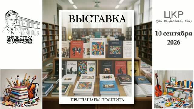 Виртуальные выставки и выставки в библиотеке