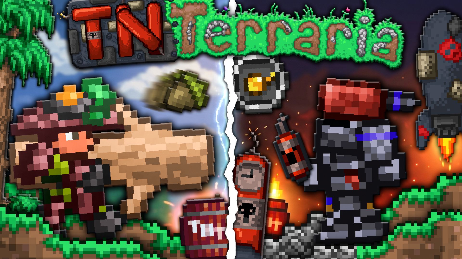 ТЕРРАРИЯ за МОДОВЫЕ КЛАССЫ || Полное прохождение террарии [Террария - Terraria]