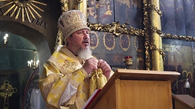 Проповеди правящего архиерея
