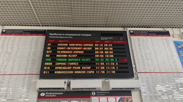 Информаторы вокзалов