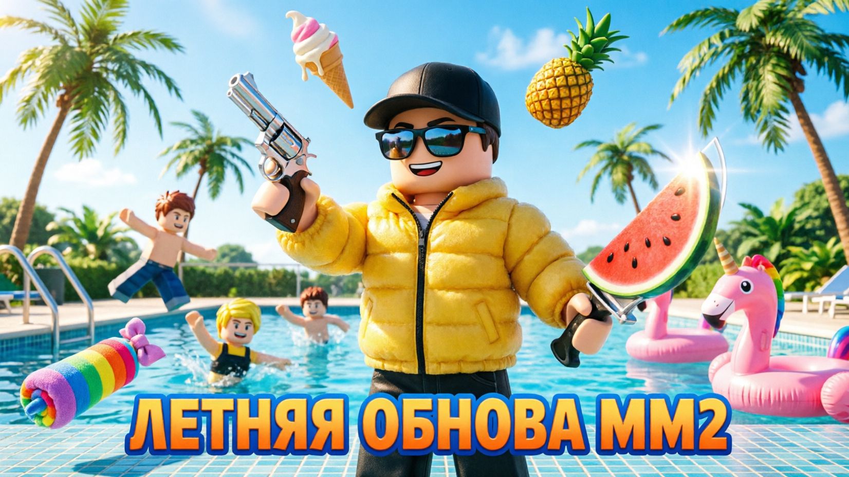Играем с подписчиками в Roblox