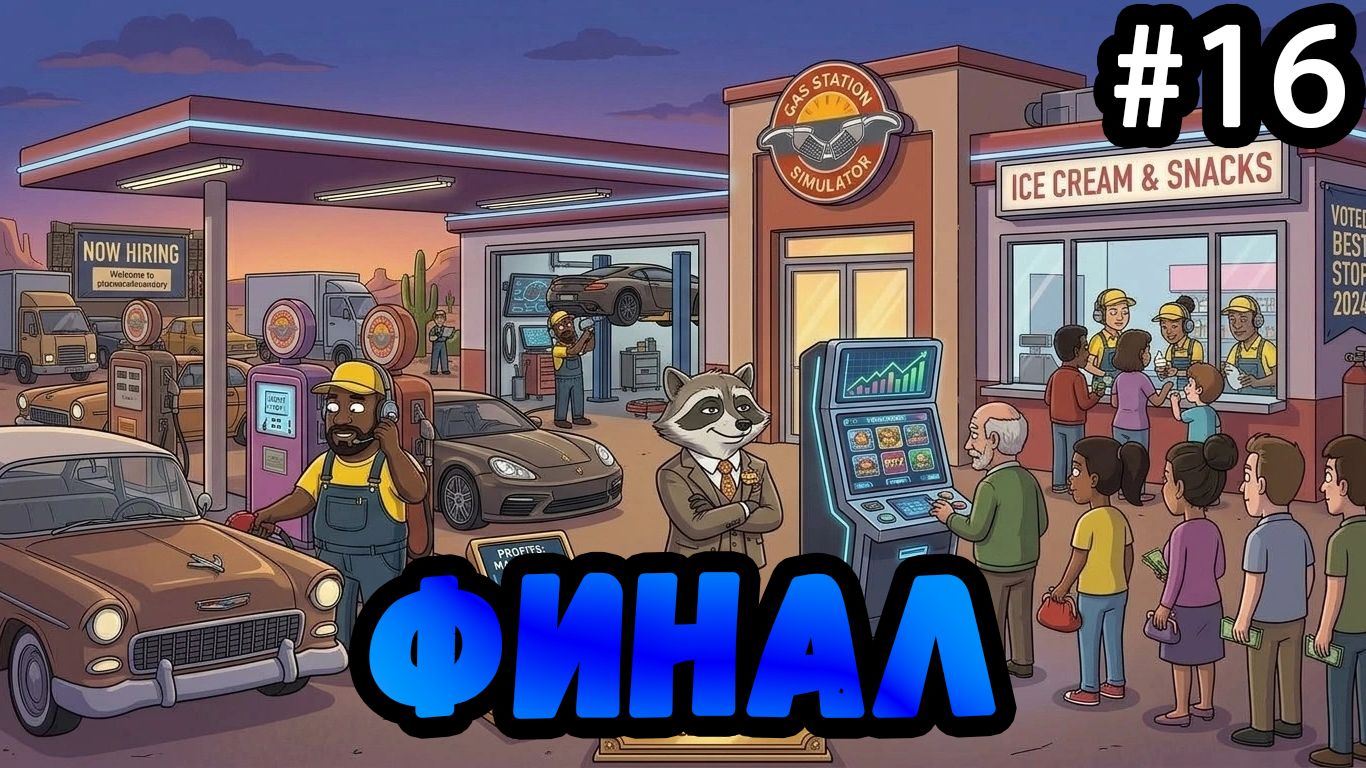 Gas station simulator