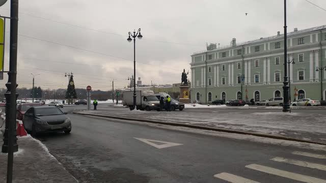 Ленинград (Санкт-Петербург), р.Фонтанка, Михайловский замок, Марсово поле, Летний сад