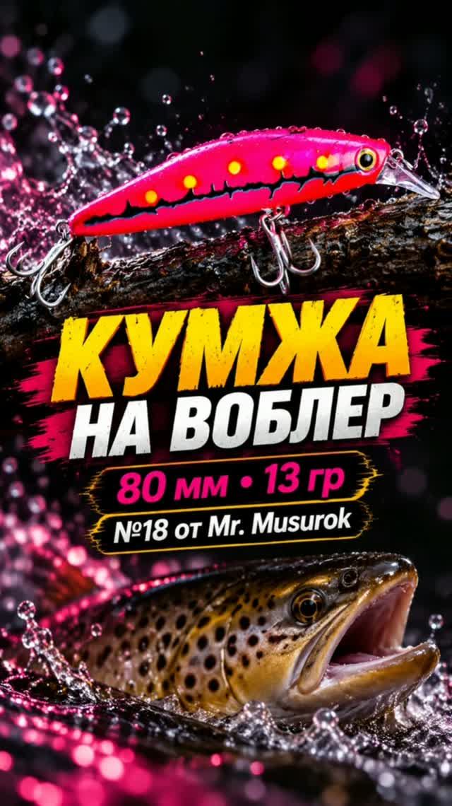 Ловля кумжи на воблеры от Mr. Musurok
