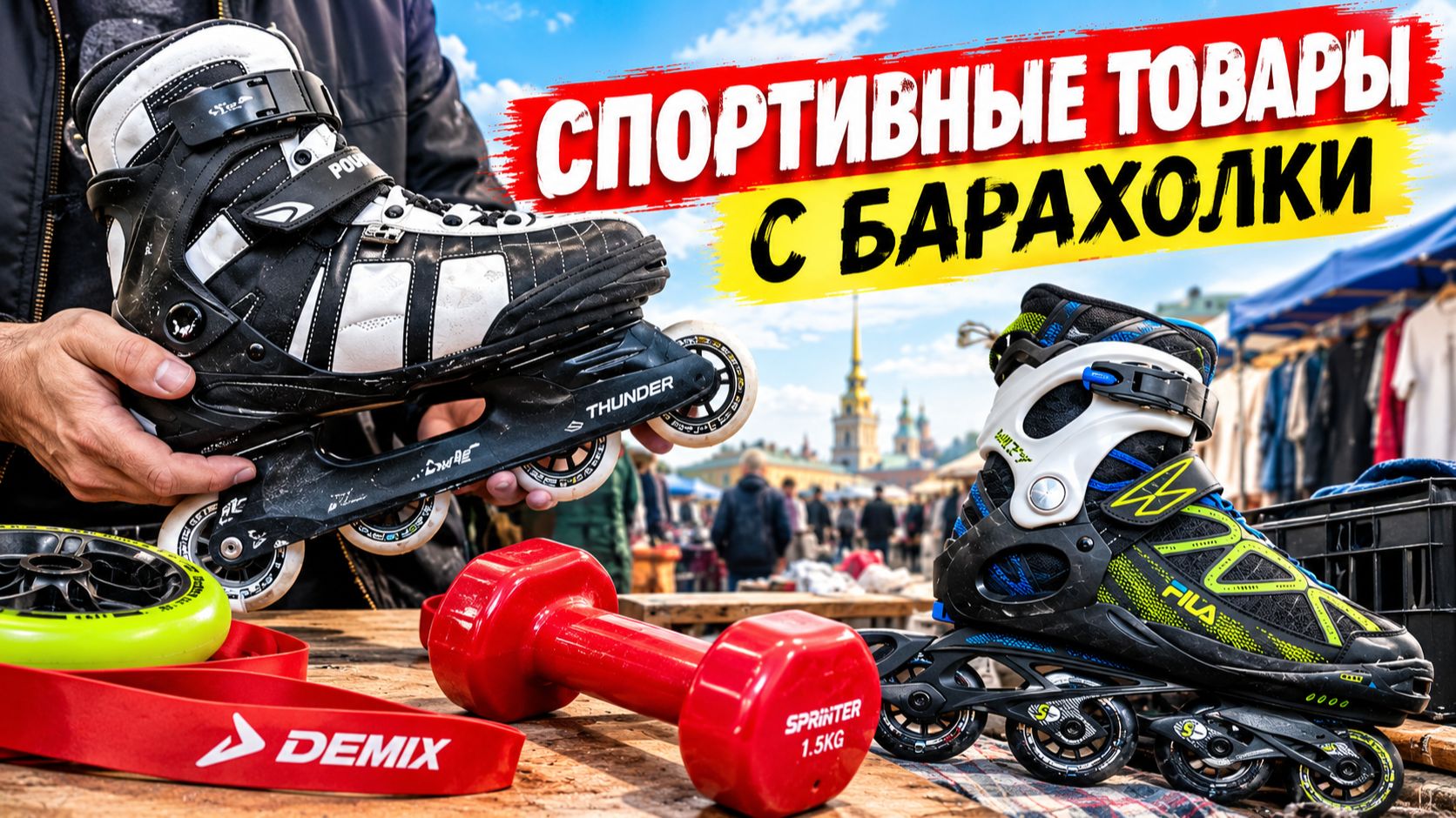Обзор покупок с барахолки и посылки