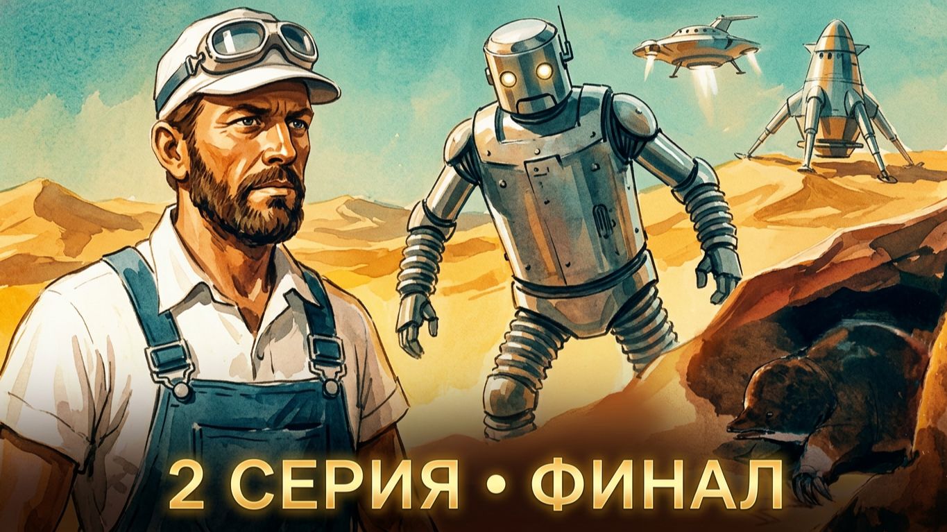Человекоминимум. Роберт Шекли. Анимация диафильма