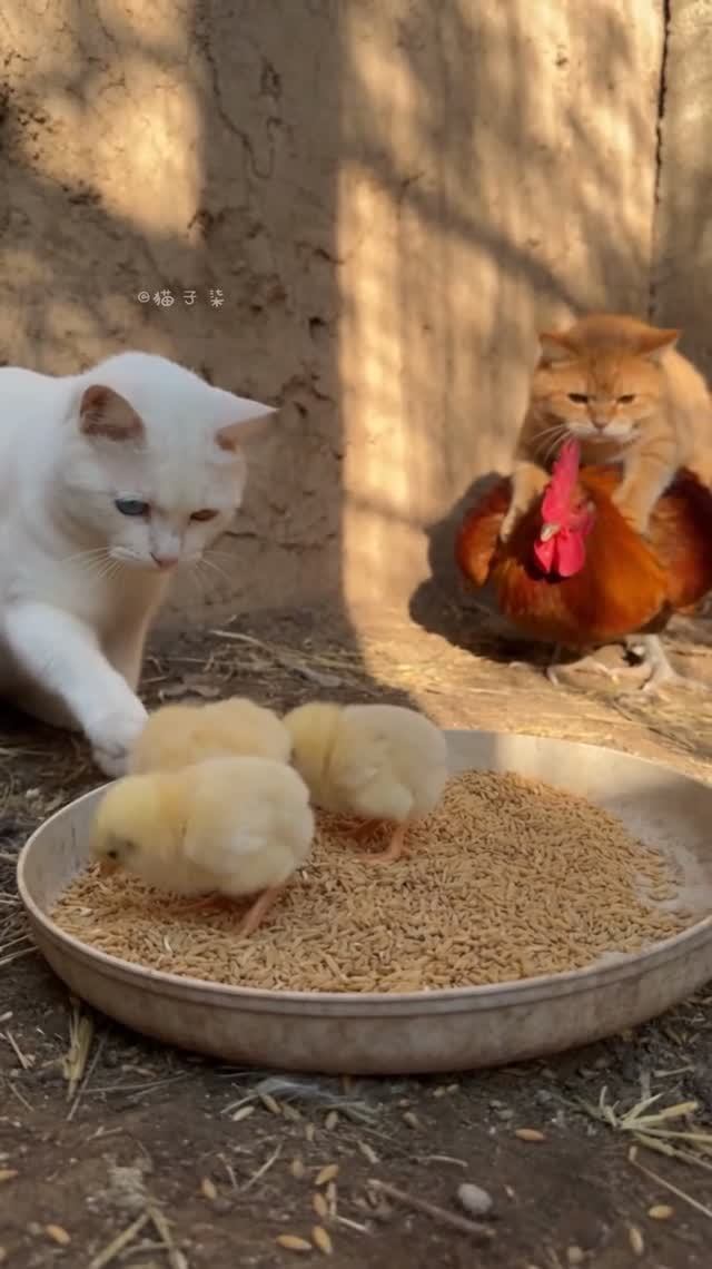 Деревенские Лапки: Кошачьи Будни 🏡🐟