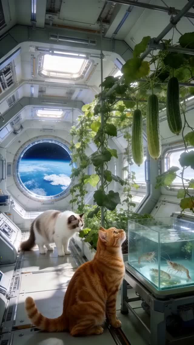 Космические Лапки: Орбитальный Стритфуд 🚀🌌