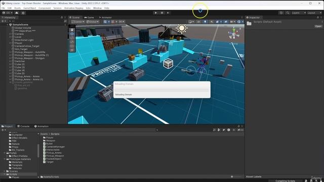 409 Система взаимодействия (Полное руководство по Unity 3D: шутер с видом сверху)