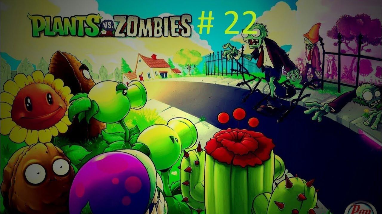 прохождение игры Plants Vs Zombies