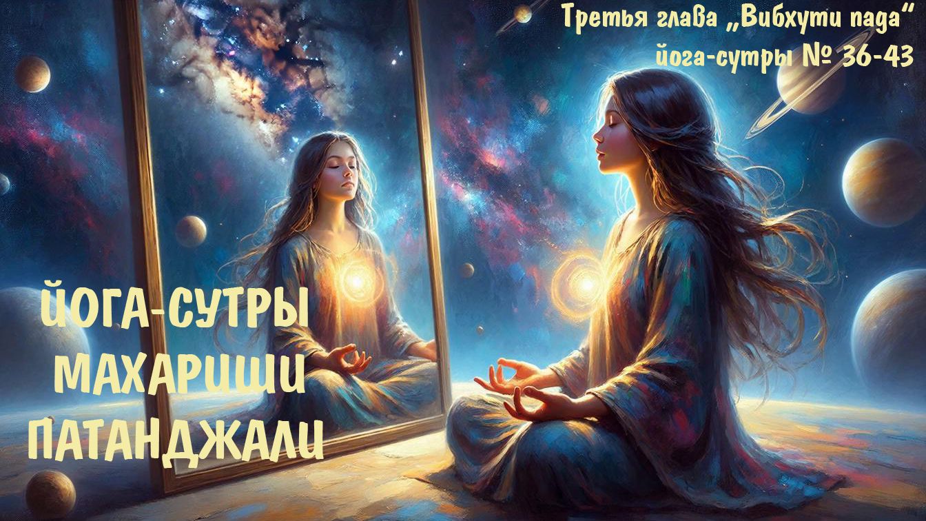Глава III ″ВИБХУТИ ПАДА″ Философия йоги Махариши Патанджали.