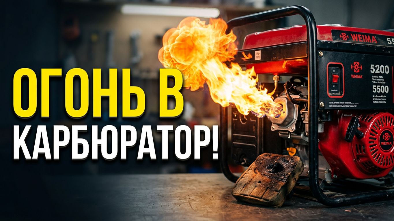 Ремонт бензогенераторов.