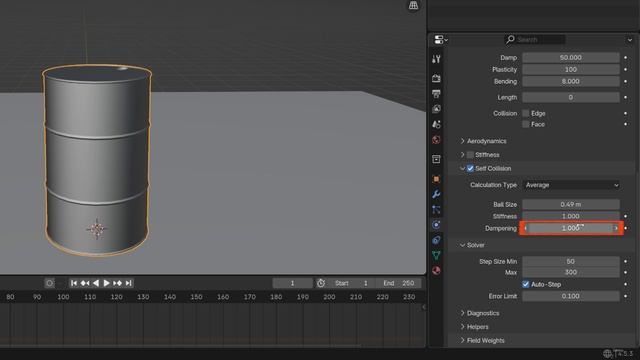 Blender Physics Rigid &amp; Soft Body Simulation