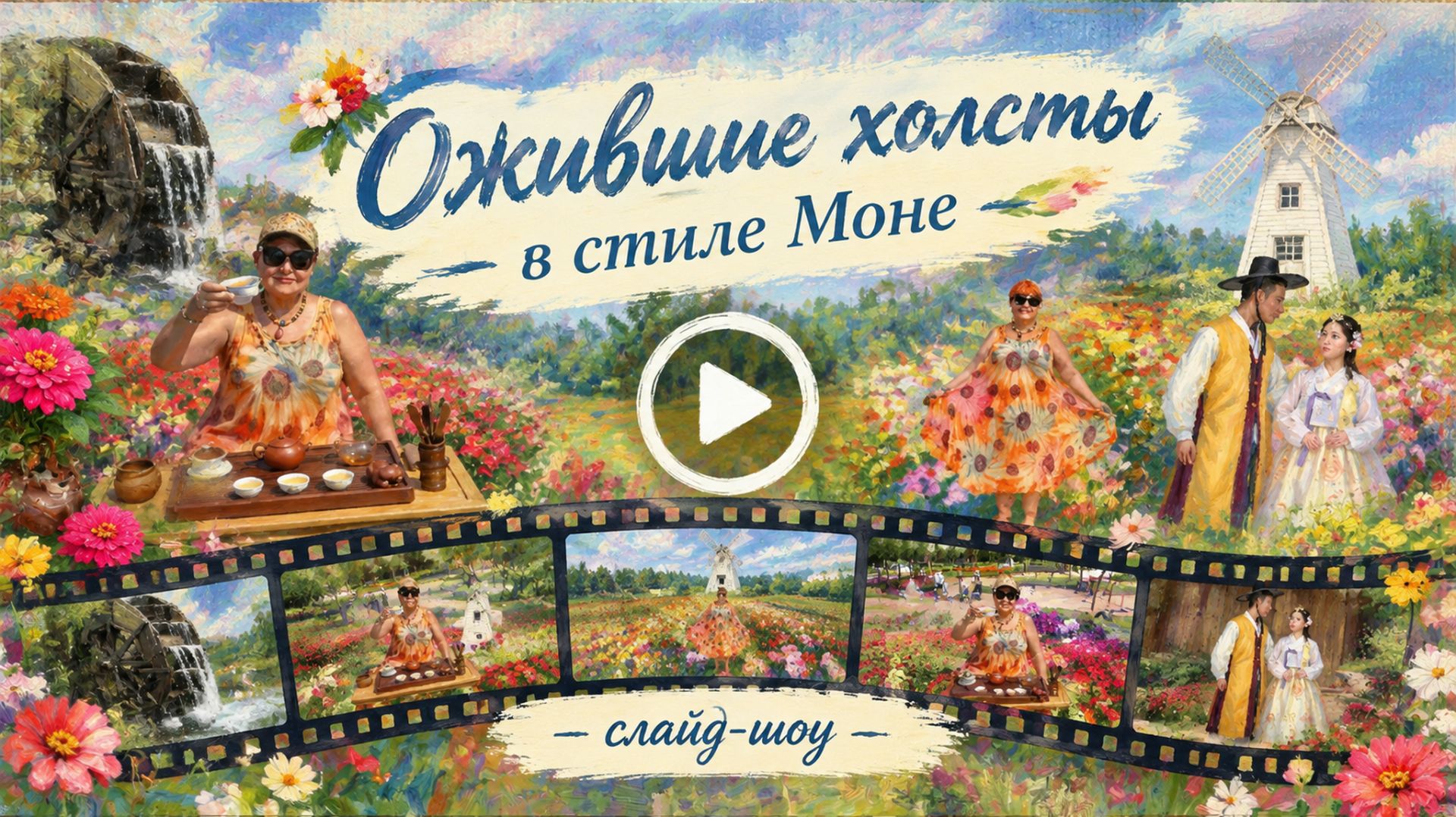 Слайд-шоу на заказ о путешествиях.