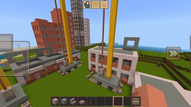 Стройка города в Crafting Building