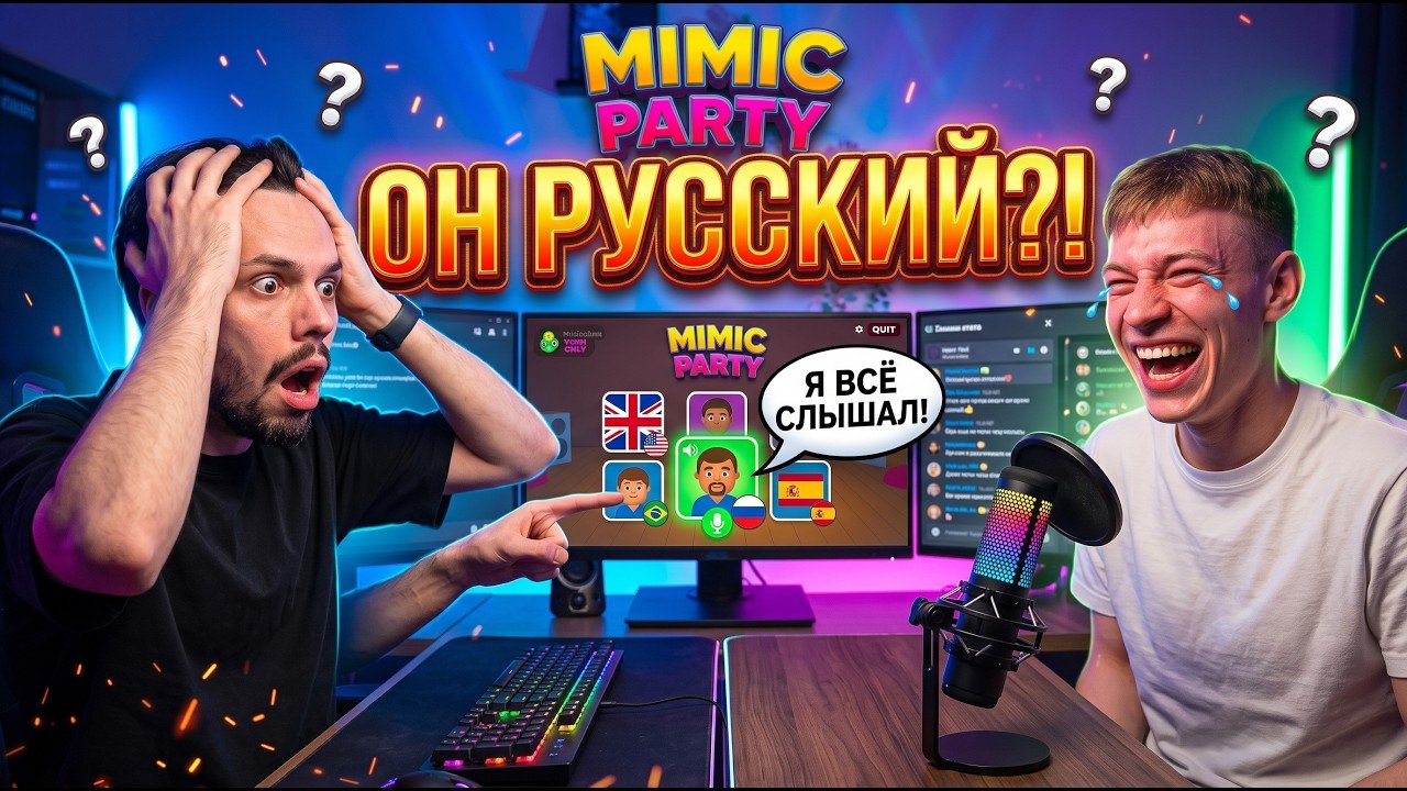 МУХОСРАН ЖРЁТ МИМИКОВ: Mimic Party