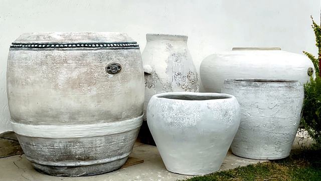 Горшки из фибробетона