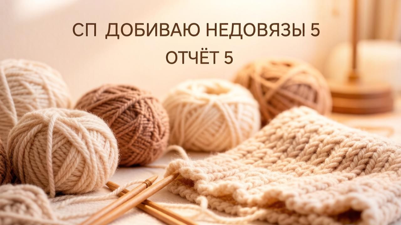 СП ″Добиваю недовязы 5″