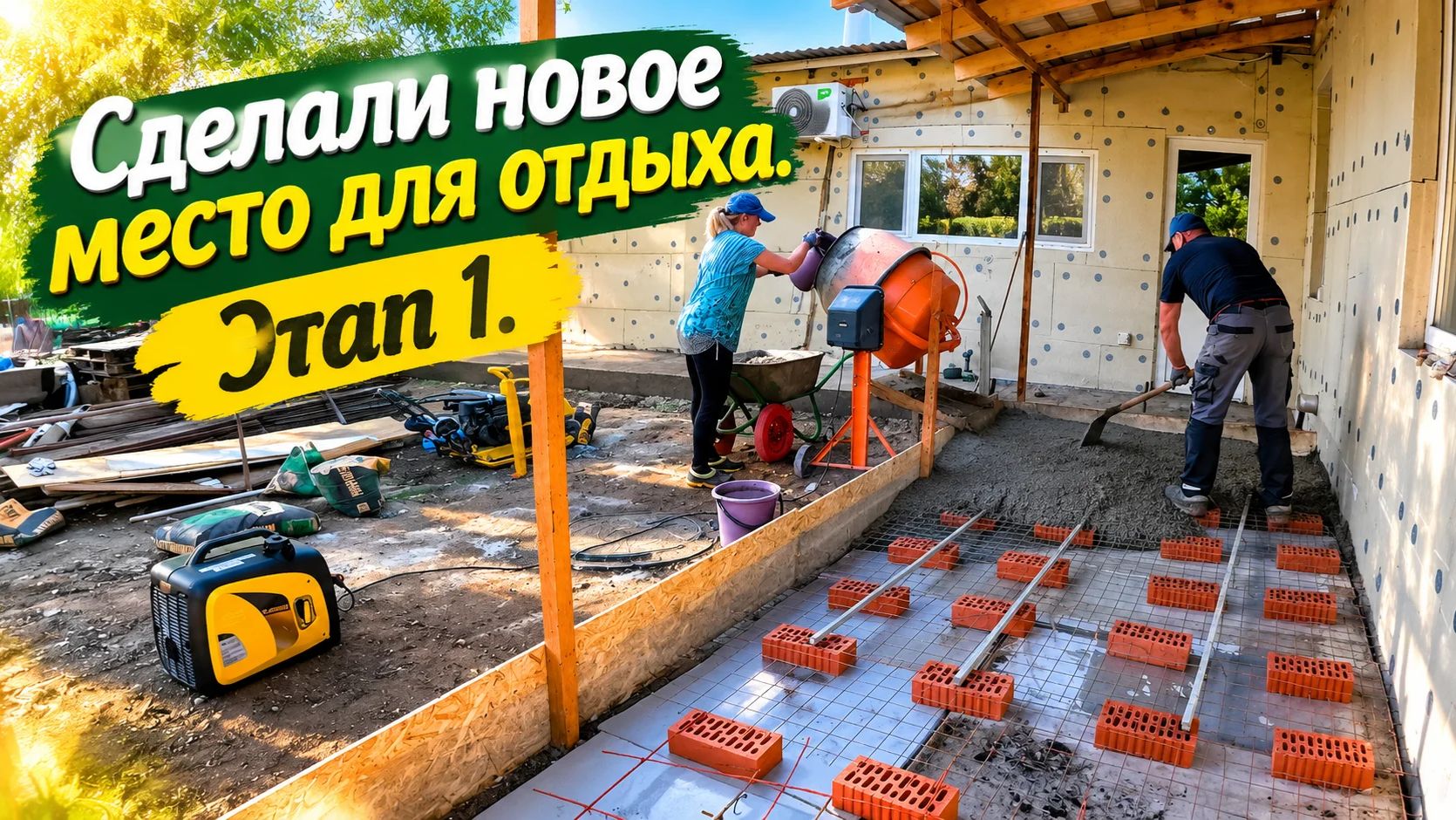 Дом в деревне (обзоры, стройка, отдых и наша жизнь)