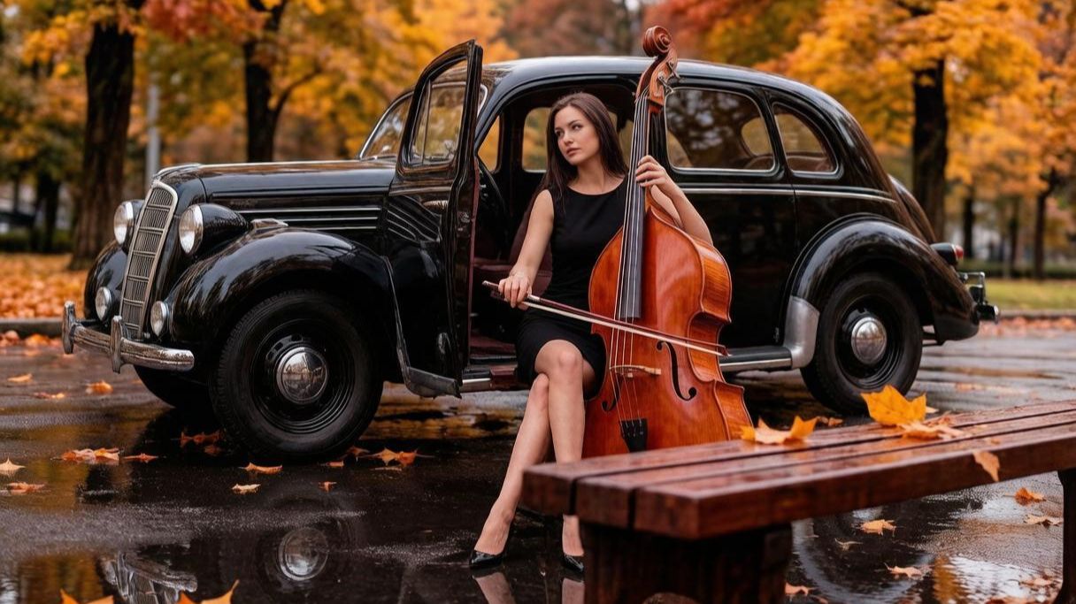 БЛЮЗ И НЕ ТОЛЬКО  АЛЬБОМ NATALISTRIM песня Кантрабас и дождь