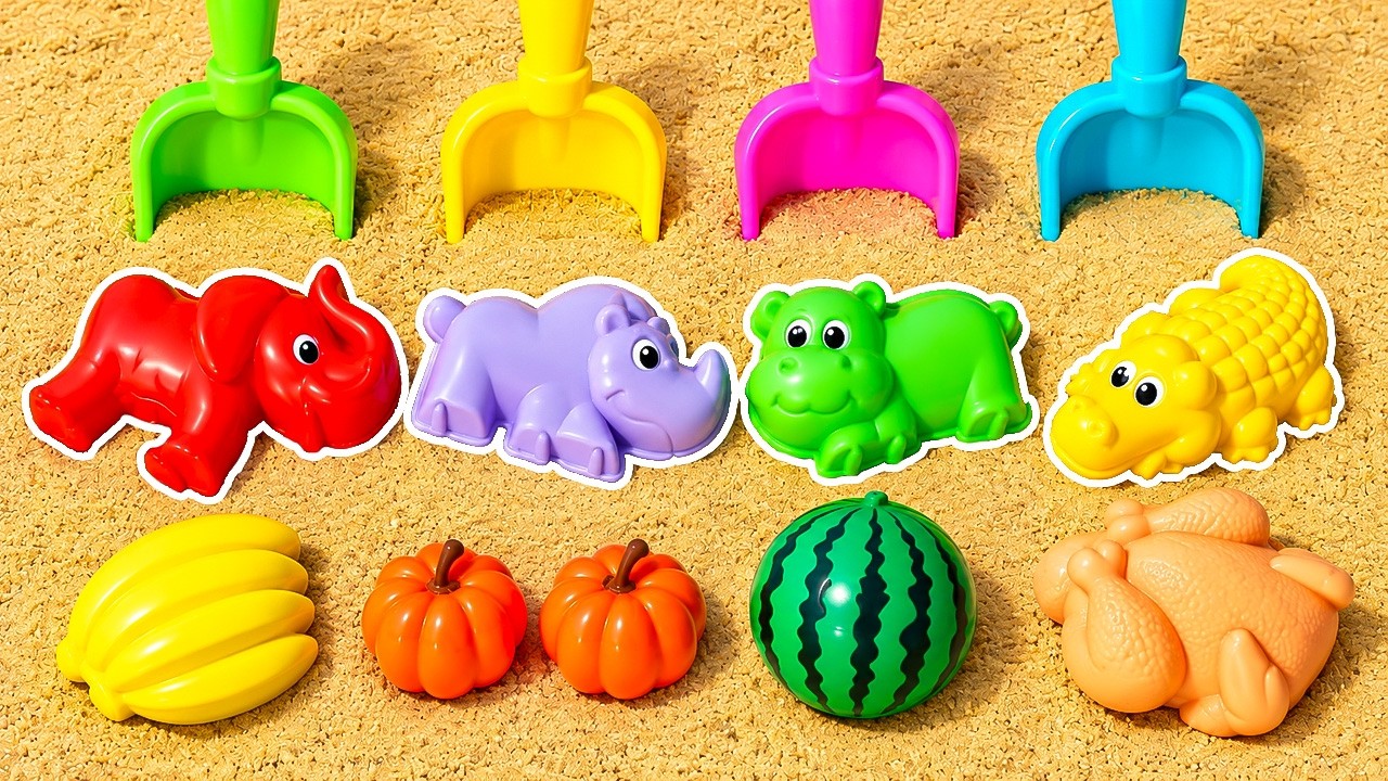 🏖️ Живой песок — волшебное шоу для детей! Лепим и оживляем фигурки ✨