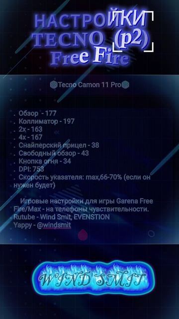 Настройки фф 2024-2025 года! (НОВИНКИ)