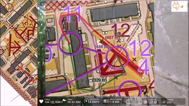 Спортивное Ориентирование - Headcam Orienteering
